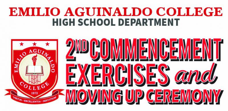 Live Stream: 2nd SHS Commencement Exercises – Emilio Aguinaldo College